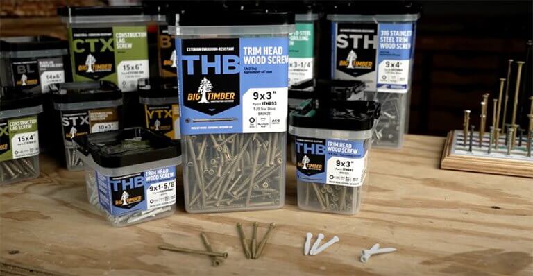 A Guide to Fasteners: Screws, Nails, Bolts, and More - Big Timber ...