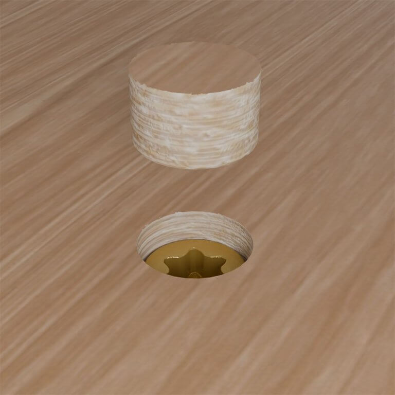 Hiding and Covering Screw Heads for a Polished Finish - Big Timber ...